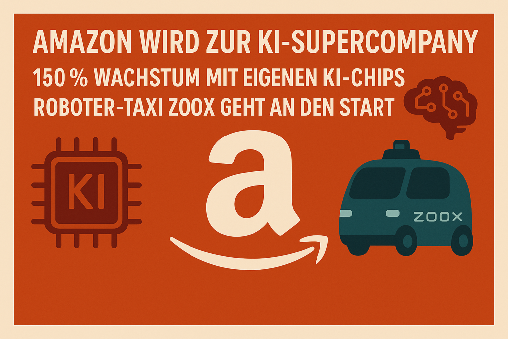 Amazon wird zur KI-Super-Company: 150 % Wachstum bei eigenen KI-Chips ...